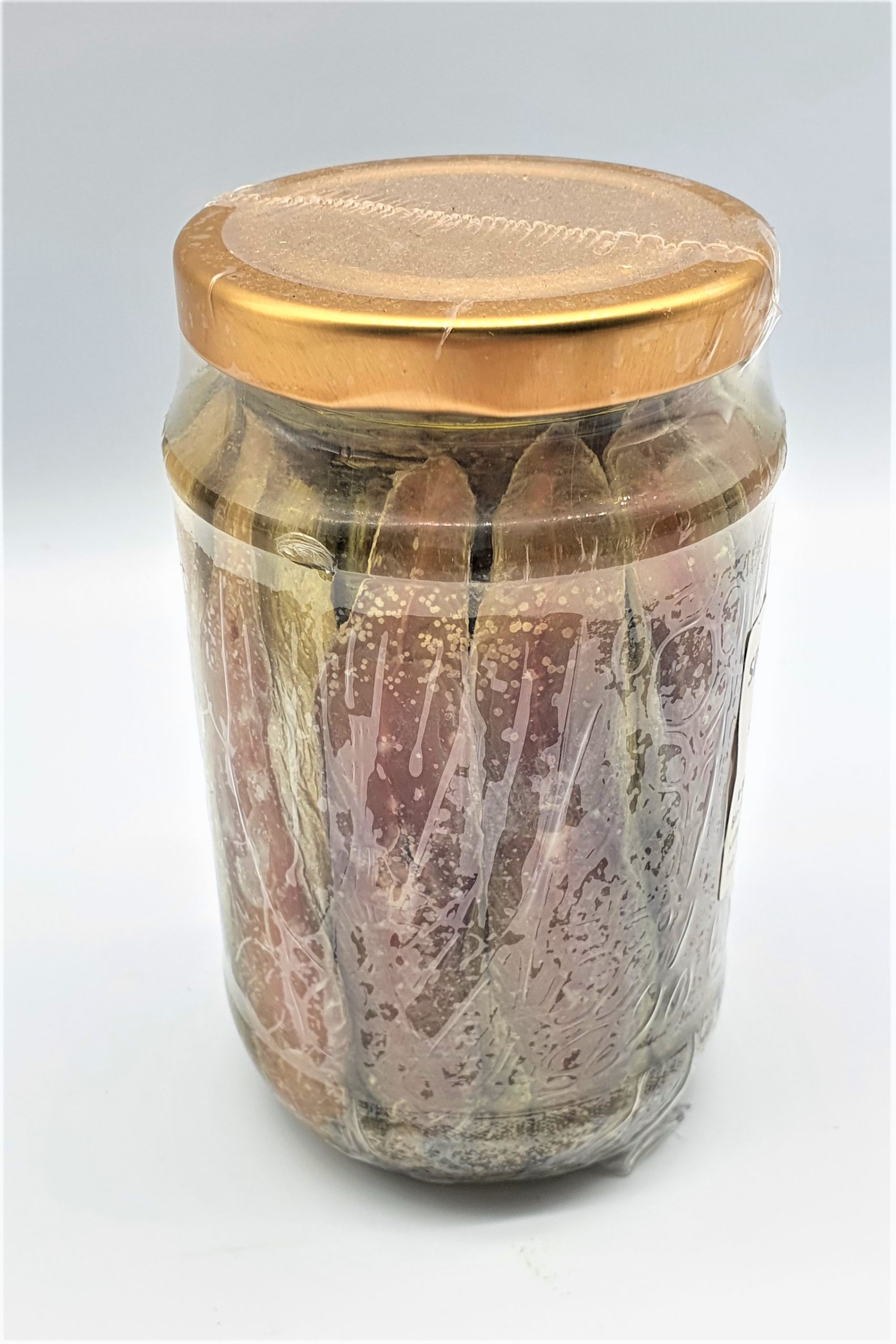 SALTED FISH IN CAN 梅香咸鱼 玻璃罐 - JinChun Dry Foods